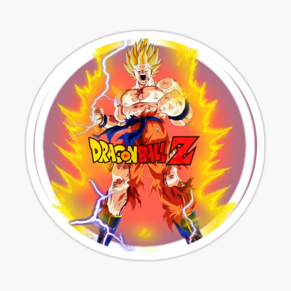 "Dragon Ball Z" Sticker for Sale by Aestheticcutie | Redbubble
