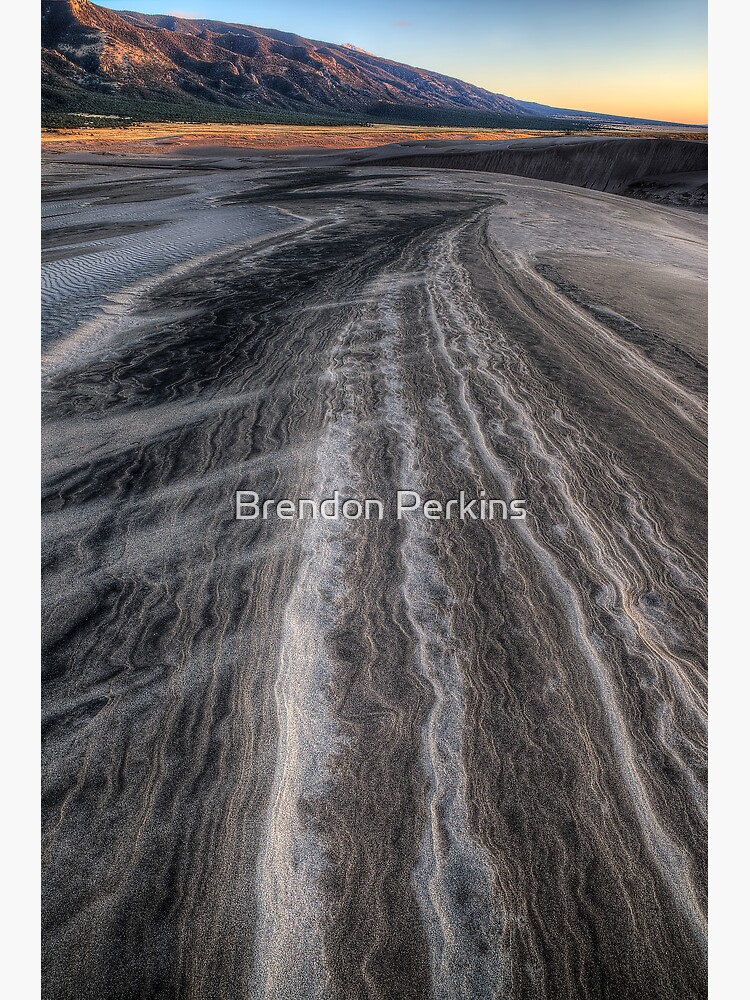 "Wind Swept Hardpan (Great Sand Dunes National Monument, Colorado ...