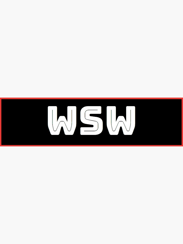 "Western Sydney Wanderers (WSW) Sticker" Sticker by FootballSticker ...