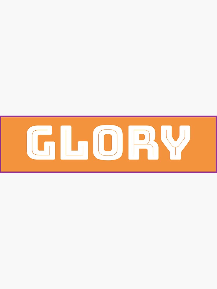 "Perth Glory (GLORY) Sticker" Sticker for Sale by FootballSticker ...