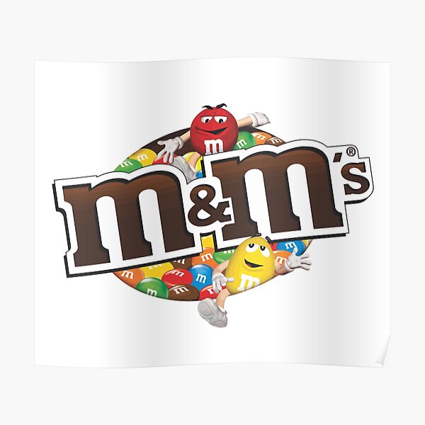 M Ms Posters | Redbubble
