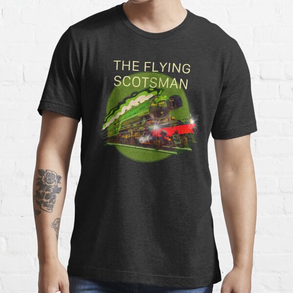 "The Legendary Flying Scotsman Steam Train Locomotive Engine" T-shirt ...