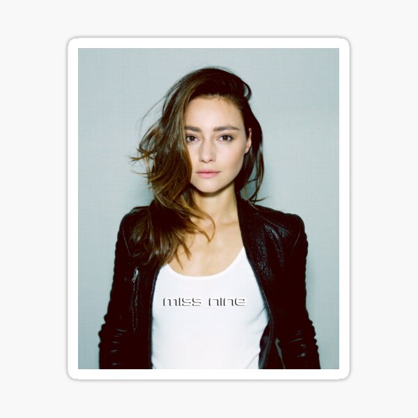 "MISS NINE " Sticker for Sale by worldofnine | Redbubble