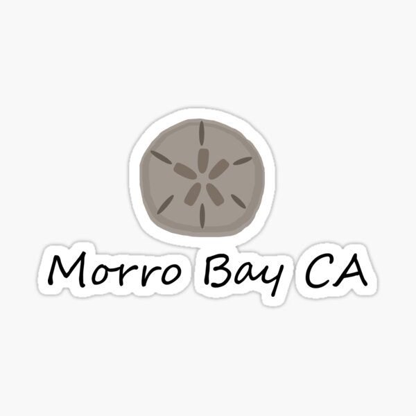 "Morro Bay CA" Sticker for Sale by KrisGphoto | Redbubble