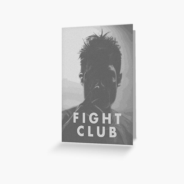 "Tyler Durden Fight Club Movie Fanart" Greeting Card for Sale by ...