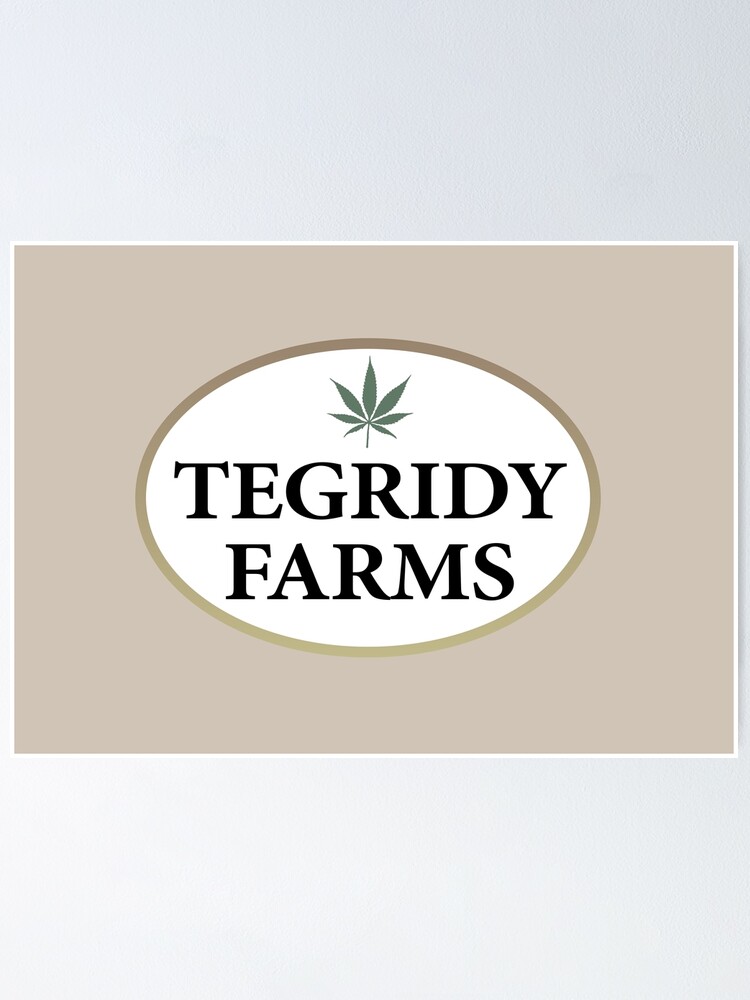 "Tegridy Farms Logo From South Park" Poster for Sale by FanaToonic ...