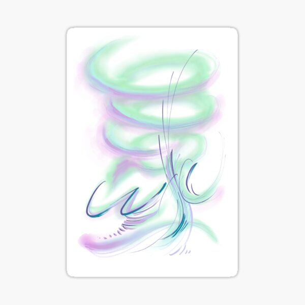 ""Elan" from the Etincelle collection" Sticker for Sale by DawnAurore ...
