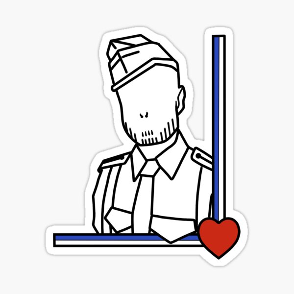 "Chicco leatherman" Sticker by BestiaDesign | Redbubble