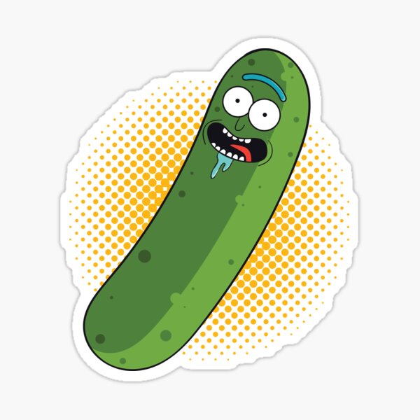 Sticker: Pickle Rick | Redbubble