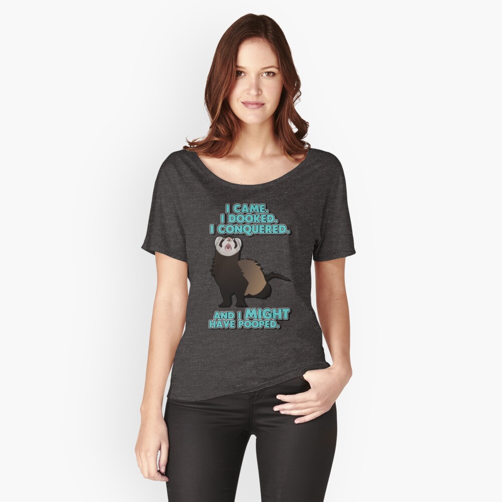 "I came, I dooked, I conquered." Sticker for Sale by Ferreti | Redbubble