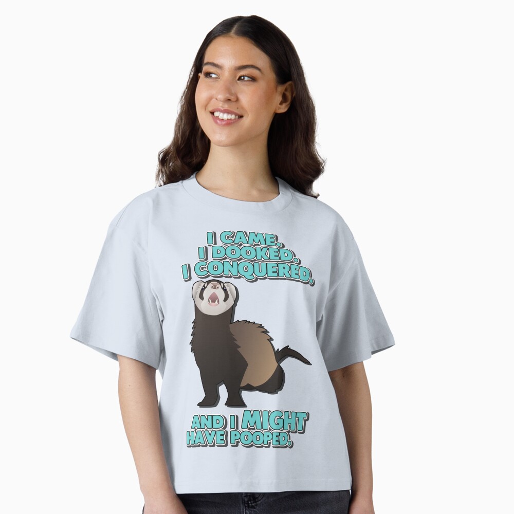 "I came, I dooked, I conquered." Sticker for Sale by Ferreti | Redbubble