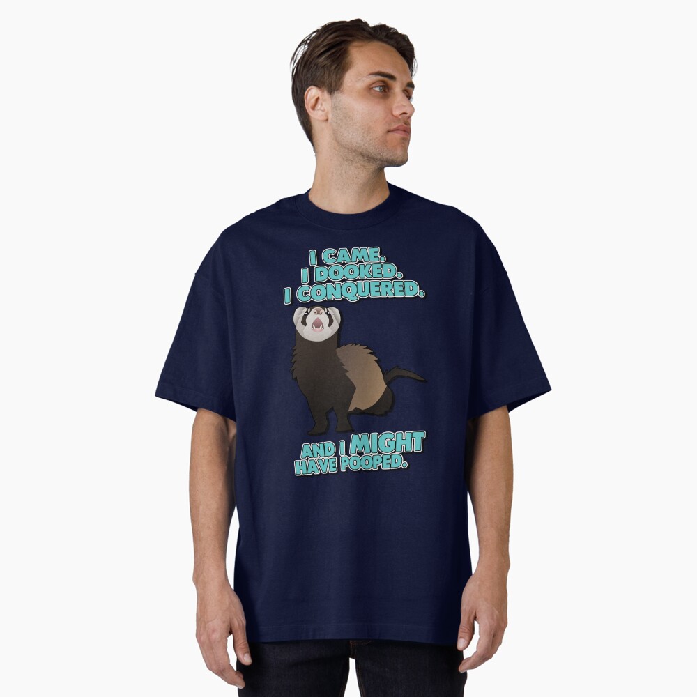 "I came, I dooked, I conquered." Sticker for Sale by Ferreti | Redbubble