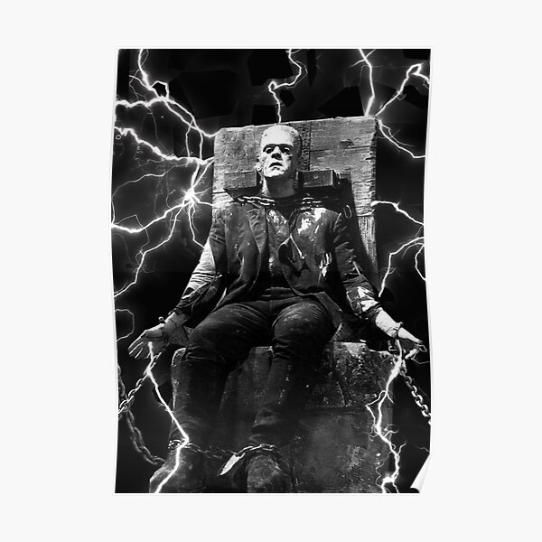 "Frankenstein Electric" Poster for Sale by Icarusismart | Redbubble