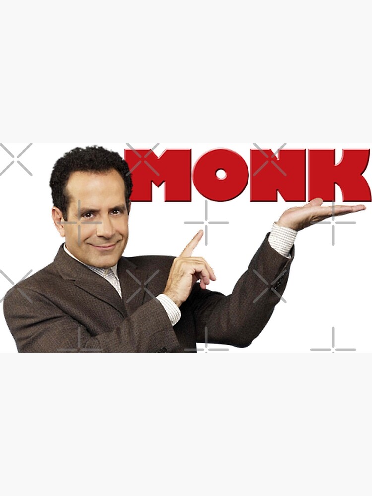 "Monk Logo" Poster for Sale by Sinatrafan | Redbubble