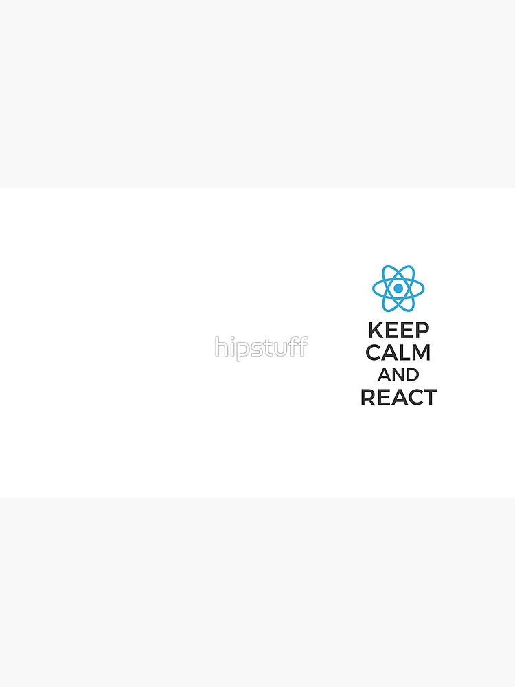 "Keep Calm and React JS" Coffee Mug for Sale by hipstuff | Redbubble