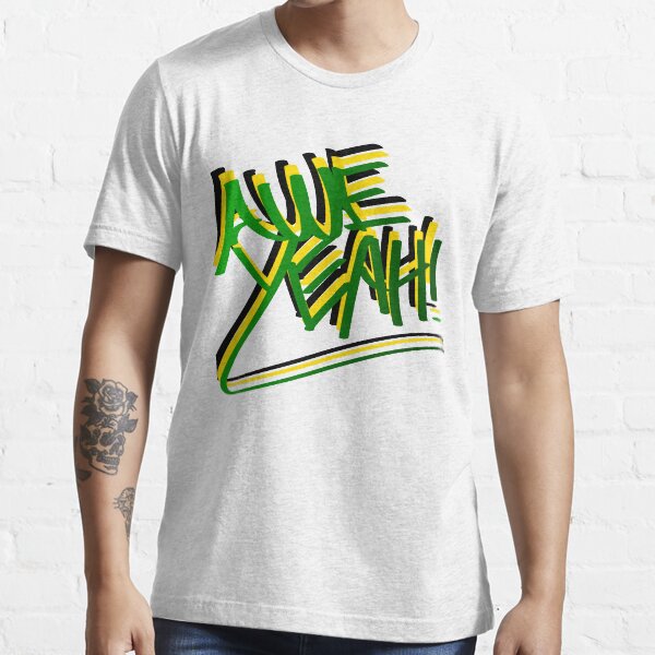 "Awe Yeah! (Line Graffiti Style)" T-shirt for Sale by Stevensvillegam ...