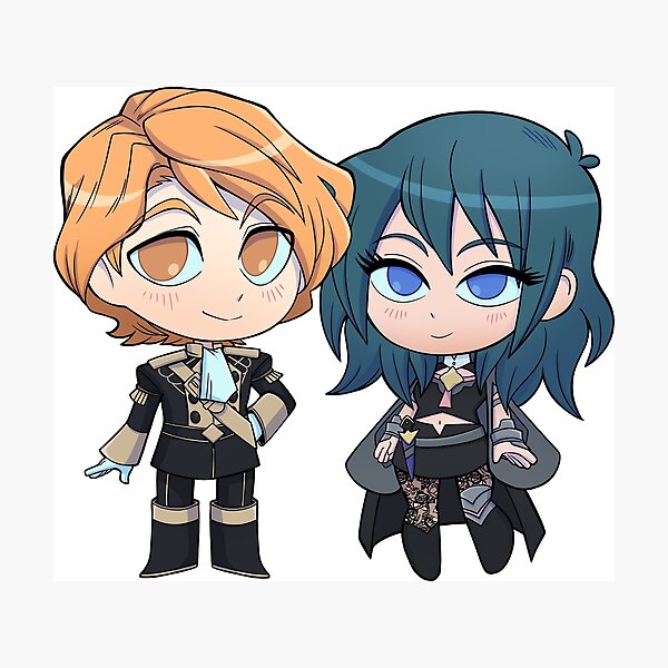 Impression photo « Byleth (F! Byleth) et Ferdinand - Trois maisons de ...