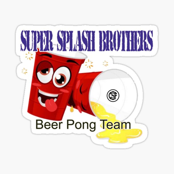 Super Splash Brothers Stickers | Redbubble