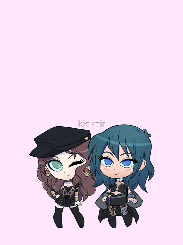 "Byleth (F!Byleth) and Dorothea - Fire Emblem Three Houses - Chibi ...