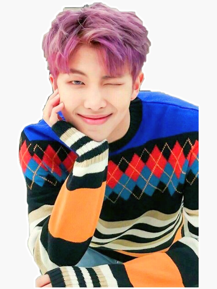 "RM BTS" Sticker by Smolyay | Redbubble