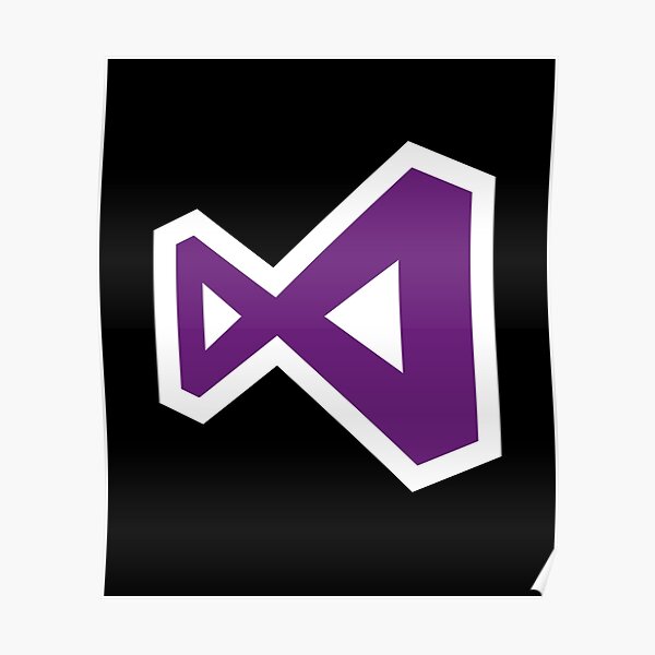 "Visual Studio Logo" Poster by vladocar | Redbubble