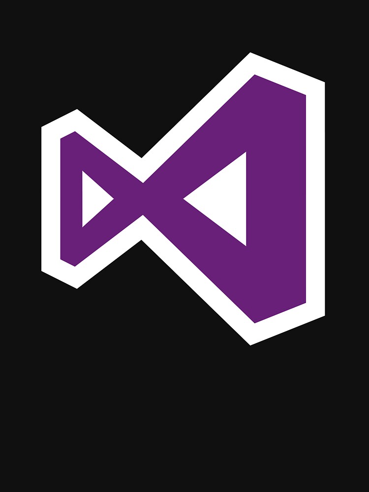 "Visual Studio Logo" T-shirt for Sale by vladocar | Redbubble | visual ...