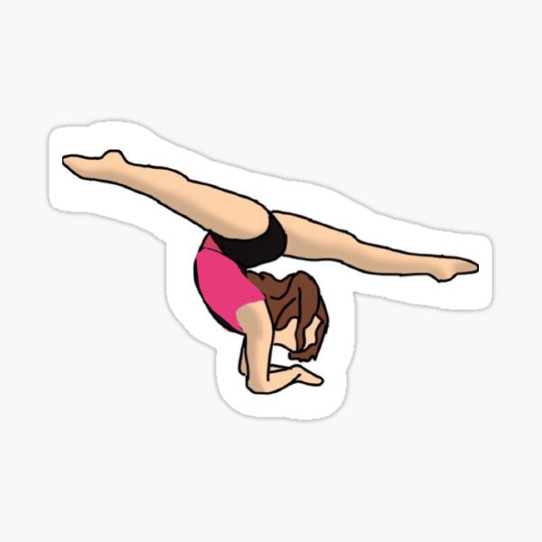 "Elbow-Stand Sticker" Sticker by gymdesigns | Redbubble