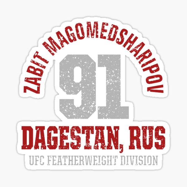 "Zabit Magomedshapirov" Sticker for Sale by freelobster | Redbubble