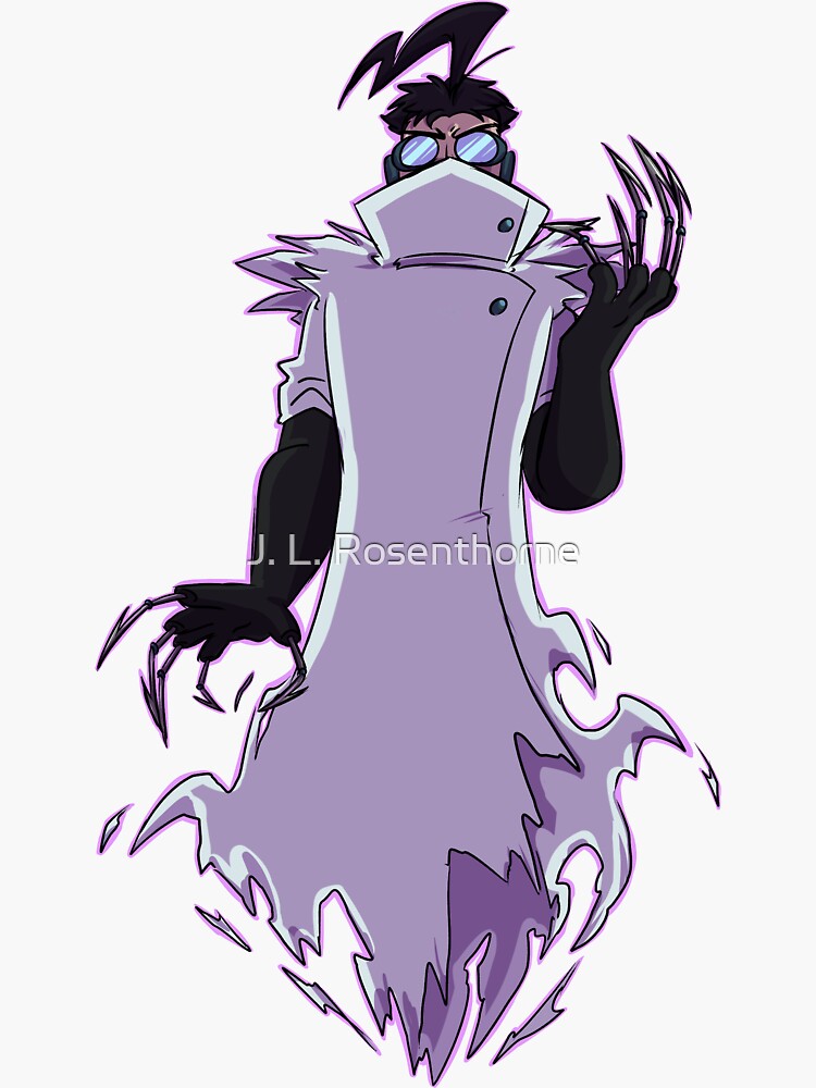 "Nightmare Membrane 2" Sticker by JLThorne | Redbubble