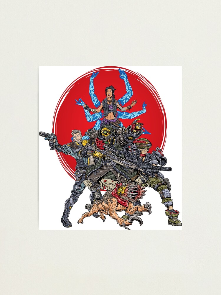 "Borderlands 3 FL4K Beastmaster Amara Siren Moze Gunner Zane Guard Skag ...