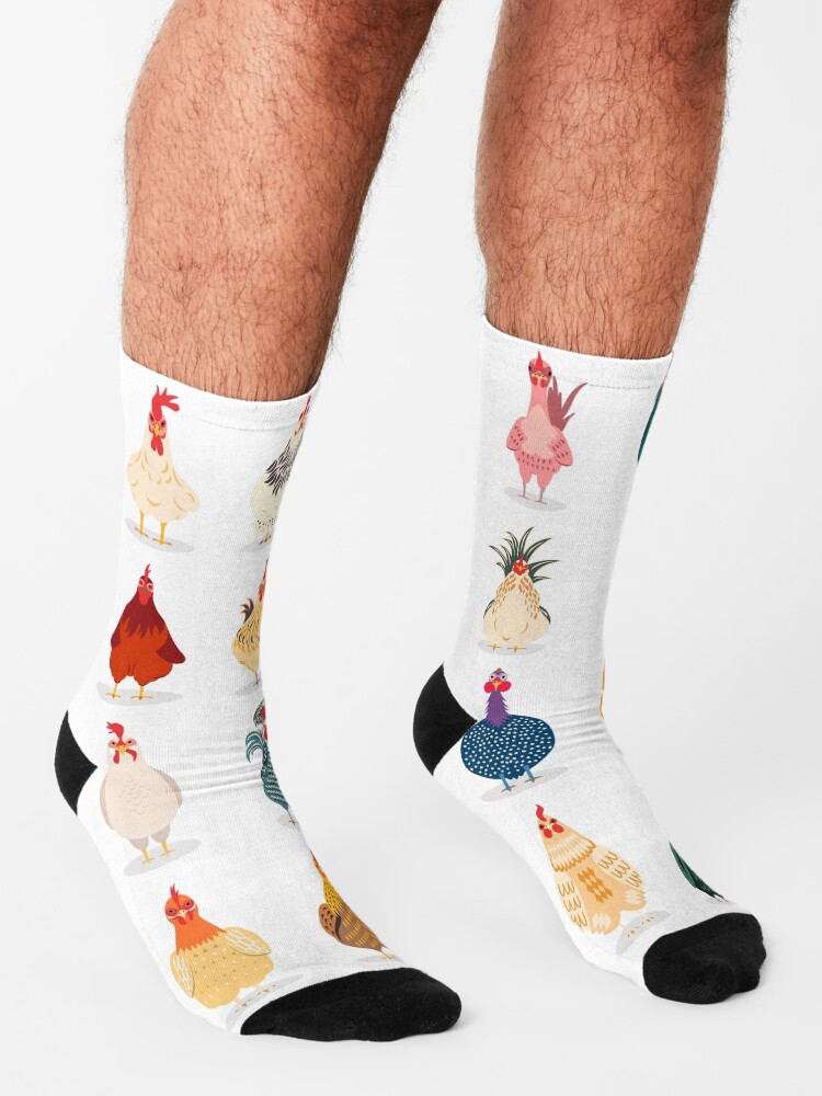 "Cute Chicken" Socks for Sale by iswenyi | Redbubble