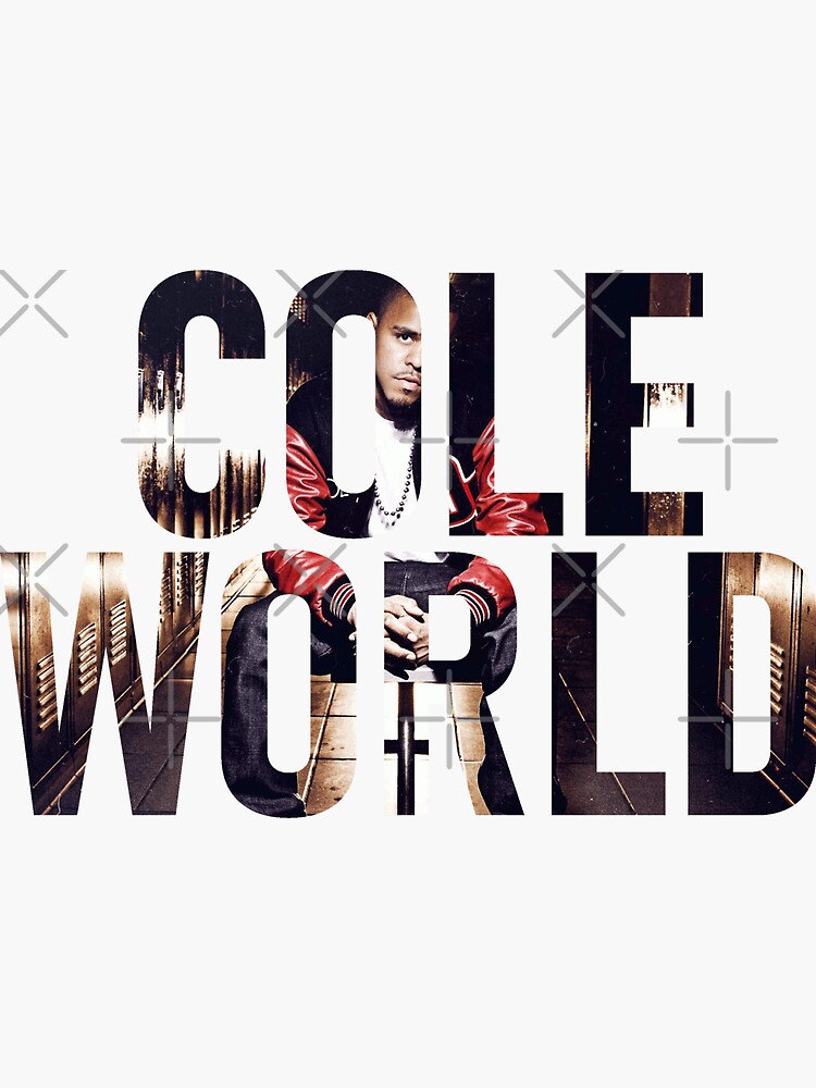 Pegatina «Cole World: The Sideline Story - J Cole» de SilvaDesigns ...