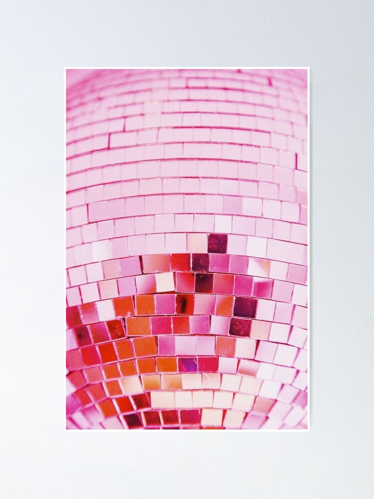 "PINK DISCO" Poster for Sale by livesassy | Redbubble