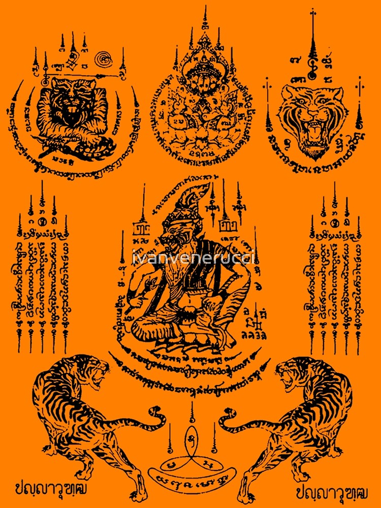 "Sak yant" Poster by ivanvenerucci | Redbubble