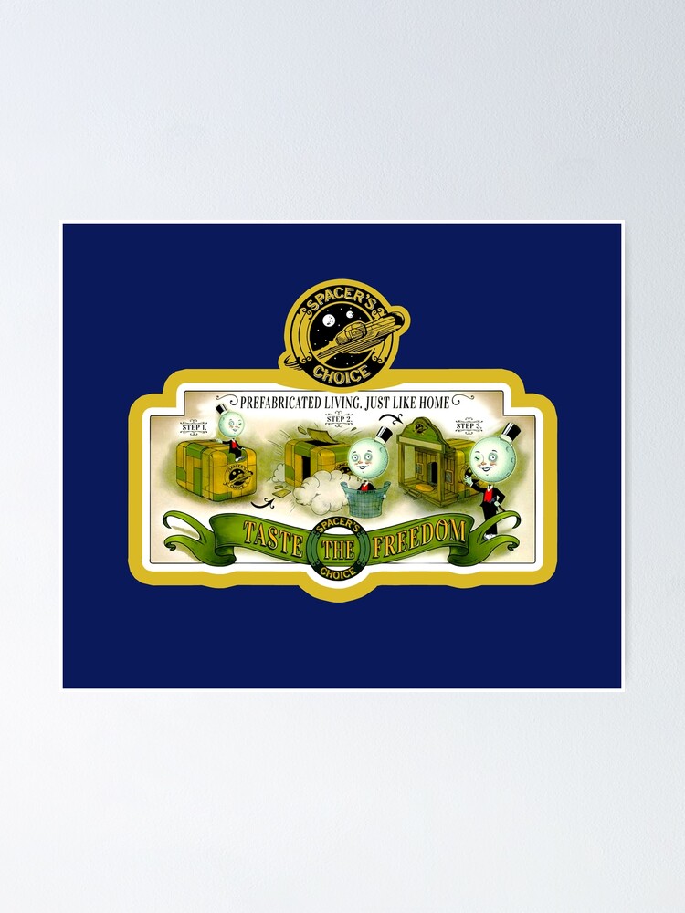 Póster «Prueba la libertad de Spacers Choice» de DBnation | Redbubble
