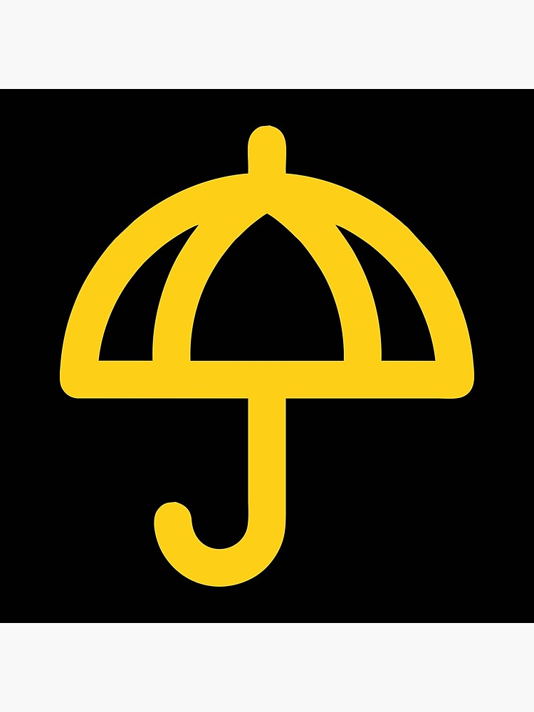 "Umbrella Revolution Protest Symbol" Poster by xasdav | Redbubble