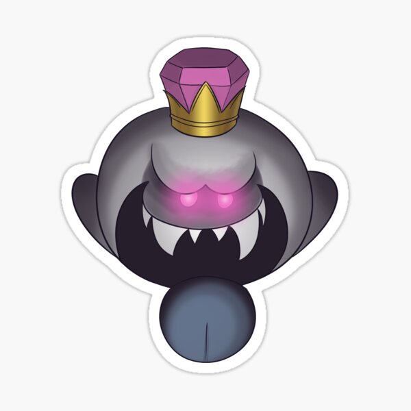"King Boo" Sticker for Sale by Levielise | Redbubble