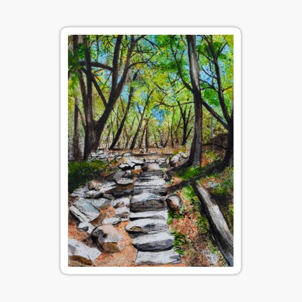 "Madera Canyon Trail" Sticker for Sale by teressajackson | Redbubble