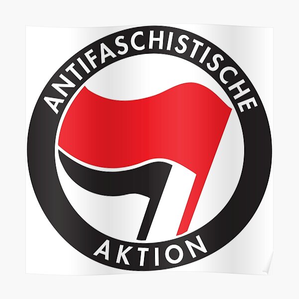 "Antifa Symbol Antifaschistische Aktion" Poster for Sale by ...
