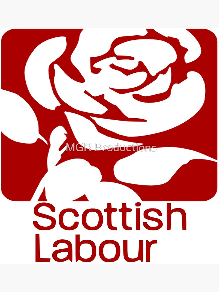 "Scottish Labour Party Logo" Poster for Sale by Quatrosales | Redbubble