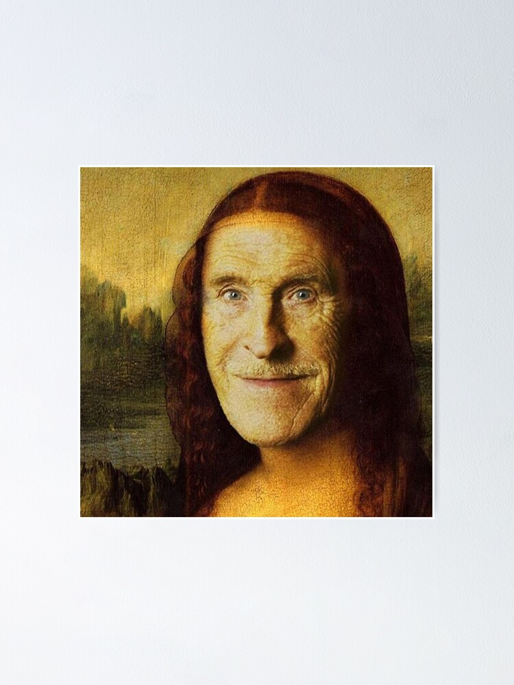 "Bruce Forsyth as the Mona Lisa " Poster for Sale by llkidx | Redbubble