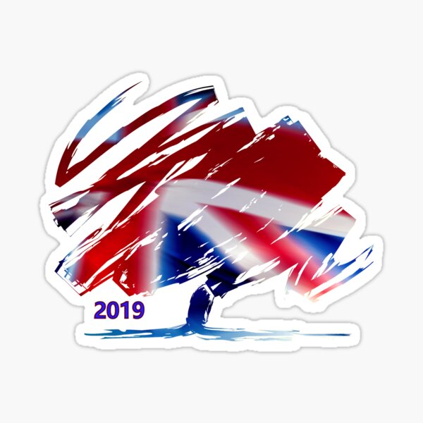 "Conservative Party 2019" Sticker for Sale by Quatrosales | Redbubble