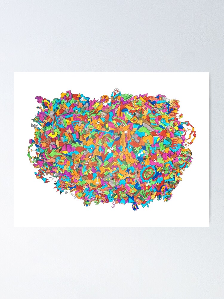 "Trans-spatial Commodification - Stream of Consciousness Series" Poster ...