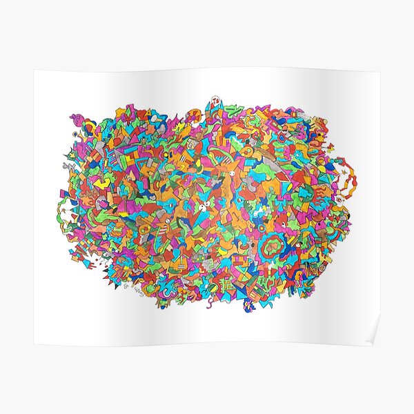 "Trans-spatial Commodification - Stream of Consciousness Series" Poster ...