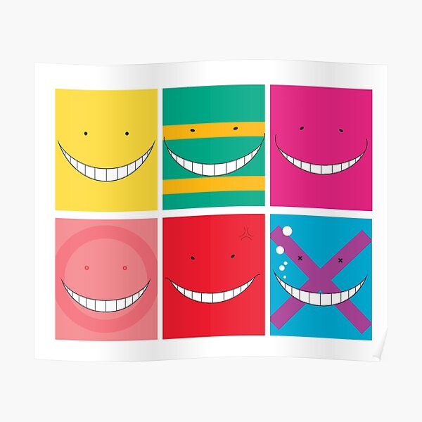 "Faces - Assassination Classroom " Poster by iagorfrost | Redbubble