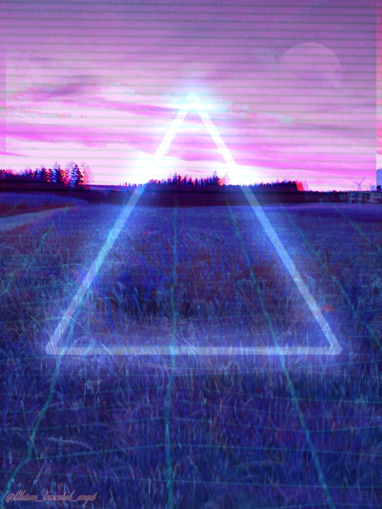 "Vaporwave field" Photographic Print by Masa-Chan | Redbubble