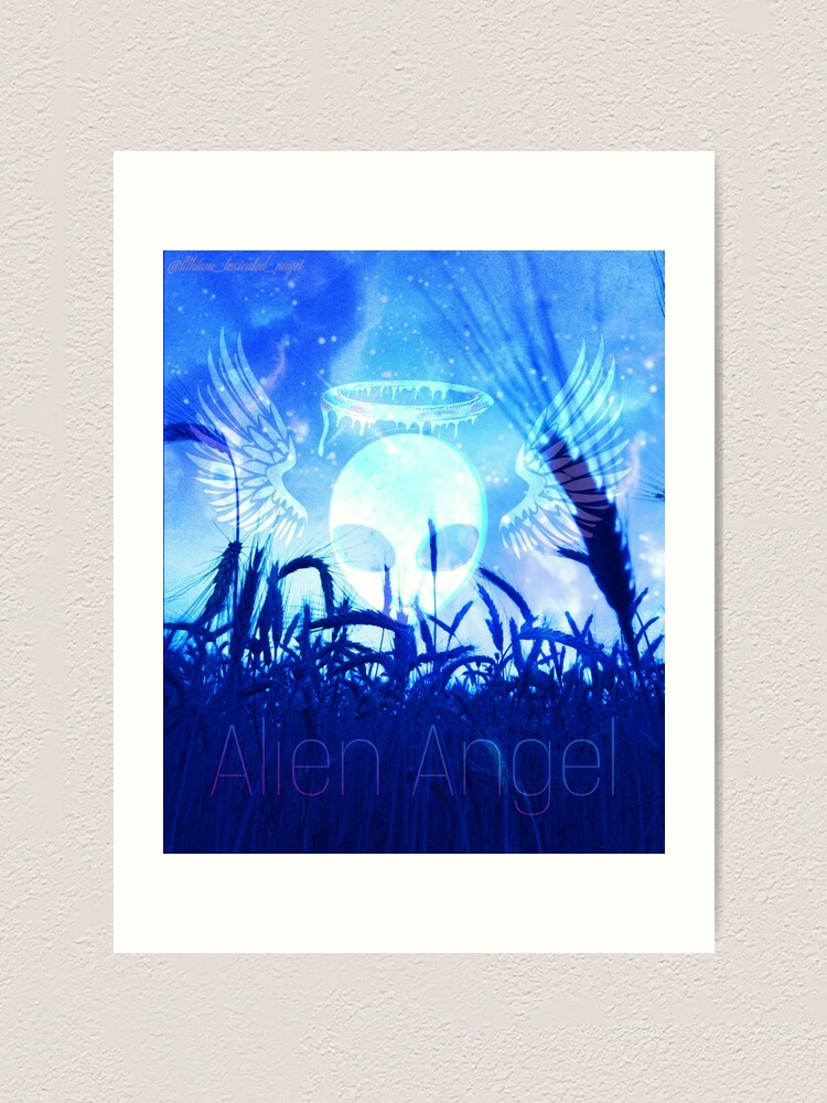"Alien Angel" Art Print by Masa-Chan | Redbubble
