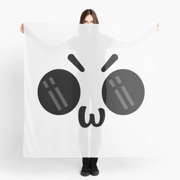 Pañuelo «ÒwÓ Angry OwO Emoticon Emoji» de lyovajan | Redbubble