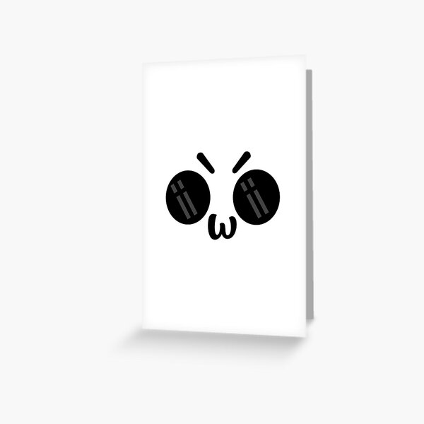 "ÒwÓ Angry OwO Emoticon Emoji " Greeting Card for Sale by lyovajan ...