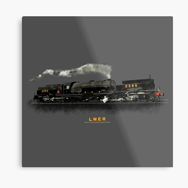 "The Awesome 2395 LNER U1 Garratt 1925" Metal Print for Sale by ...